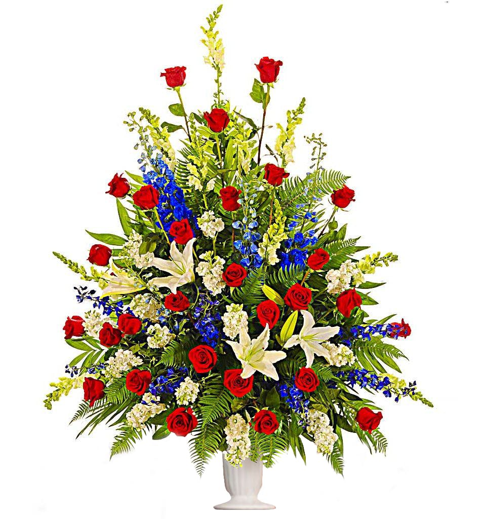 A Tribute of Honor | Nanz & Kraft | Louisville Sympathy Flower Delivery